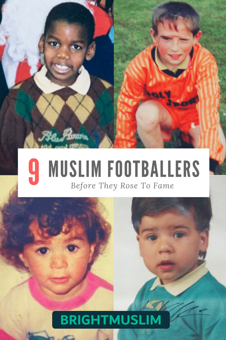 9 Photos Of Famous Muslims Footballers Before They Rose To Fame ...